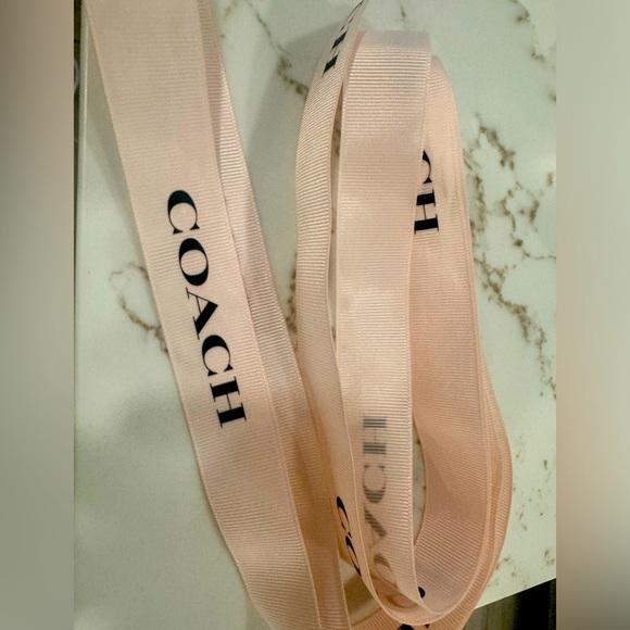 Coach | Accessories | Coach Blush Pink Ribbon | Poshmark